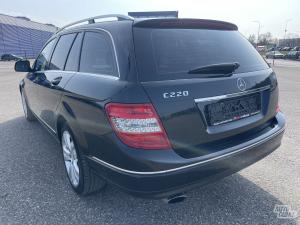 Black Mercedes-Benz c-220 2009 in Kaunas, with an engine capacity of 2.10 L and mileage of 303 thousand km for 4450 €, photo 12 on AUTOMOTO.COM.LV