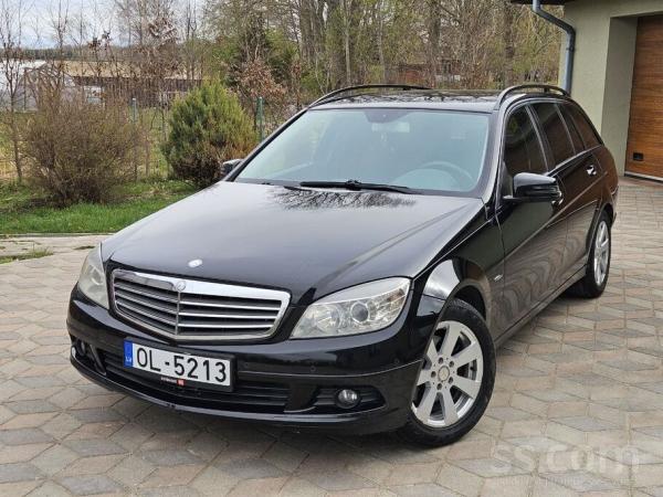 Черный Мерседес Ц 220 2009 в Талси, объемом двигателя 2.20 л и пробегом 315 тыс. км за 3899 €, фото 2 на AUTOMOTO.COM.LV