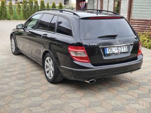 Черный Мерседес Ц 220 2009 в Талси, объемом двигателя 2.20 л и пробегом 315 тыс. км за 3899 €, фото 4 на AUTOMOTO.COM.LV