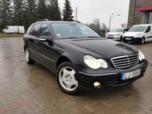 Black Mercedes-Benz c-220 2009 in Kuldiga, with an engine capacity of 2.20 L and mileage of 334 thousand km for 2300 €, photo 4 on AUTOMOTO.COM.LV