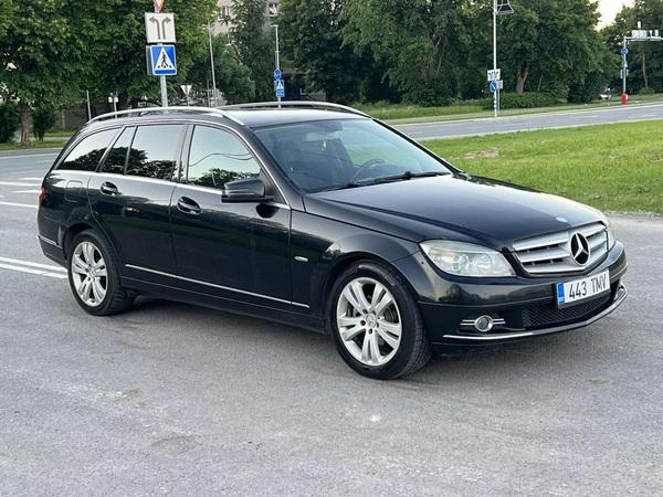Black Mercedes-Benz c-220 2009 in Narva, with an engine capacity of 2.10 L and mileage of 541 thousand km for 1999 €, photo 2 on AUTOMOTO.COM.LV