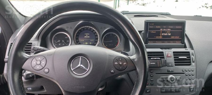 Melns Mercedes-Benz c-220 2010 Rīga, ar dzinēja tilpumu 2.20 L un nobraukumu 286 tūkst. km par 4900 €, foto 12 vietnē AUTOMOTO.COM.LV