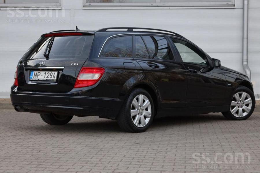Черный Мерседес Ц 220 2011 в Рига, объемом двигателя 2.20 л и пробегом 0 тыс. км за 4995 €, фото 5 на AUTOMOTO.COM.LV