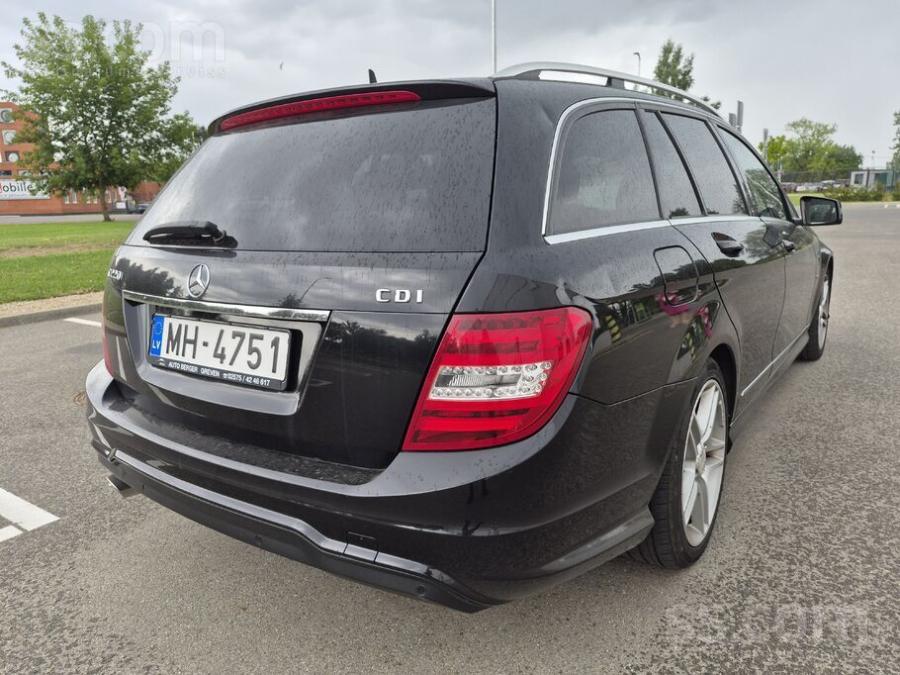Melns Mercedes-Benz c-220 2011 Rīga, ar dzinēja tilpumu 2.20 L un nobraukumu 298 tūkst. km par 6890 €, foto 5 vietnē AUTOMOTO.COM.LV