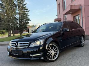Black Mercedes-Benz c-220 2012 in Utena, with an engine capacity of 2.14 L and mileage of 332 thousand km for 5990 €, photo 4 on AUTOMOTO.COM.LV
