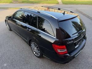 Black Mercedes-Benz c-220 2012 in Utena, with an engine capacity of 2.14 L and mileage of 332 thousand km for 5990 €, photo 20 on AUTOMOTO.COM.LV