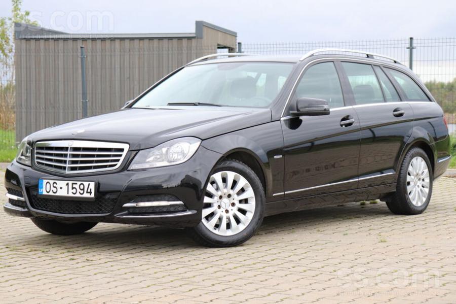 Black Mercedes-Benz c-220 2012 in Riga, with an engine capacity of 2.10 L and mileage of 0 thousand km for 5350 €, photo 5 on AUTOMOTO.COM.LV