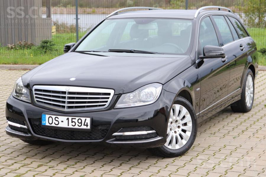 Black Mercedes-Benz c-220 2012 in Riga, with an engine capacity of 2.10 L and mileage of 0 thousand km for 5350 €, photo 6 on AUTOMOTO.COM.LV