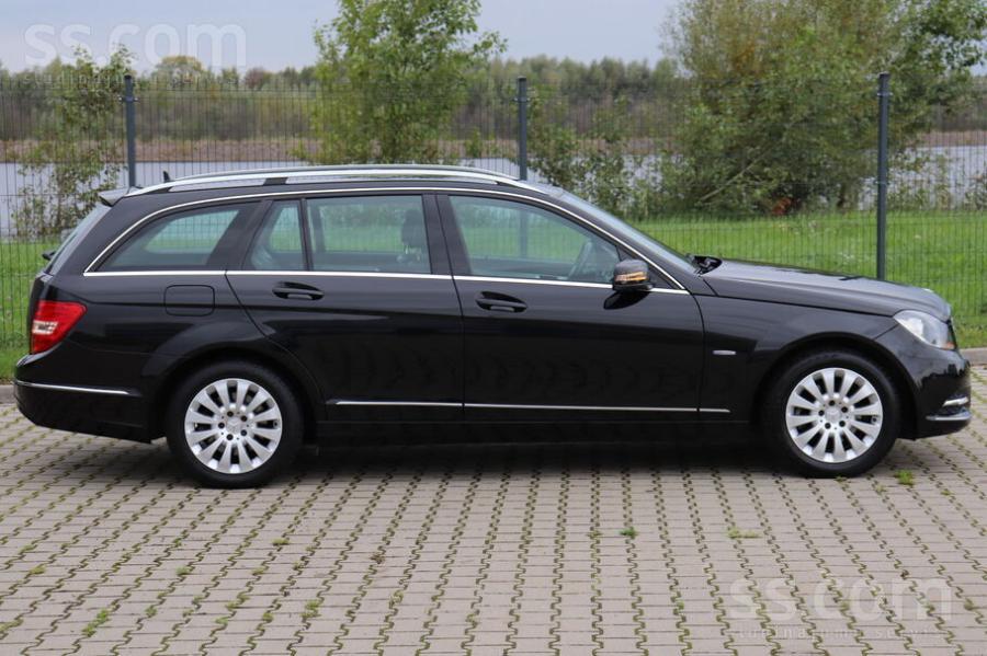 Black Mercedes-Benz c-220 2012 in Riga, with an engine capacity of 2.10 L and mileage of 0 thousand km for 5350 €, photo 7 on AUTOMOTO.COM.LV