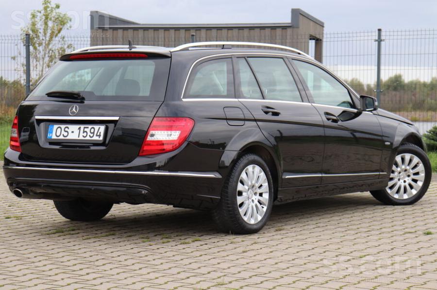 Black Mercedes-Benz c-220 2012 in Riga, with an engine capacity of 2.10 L and mileage of 0 thousand km for 5350 €, photo 9 on AUTOMOTO.COM.LV
