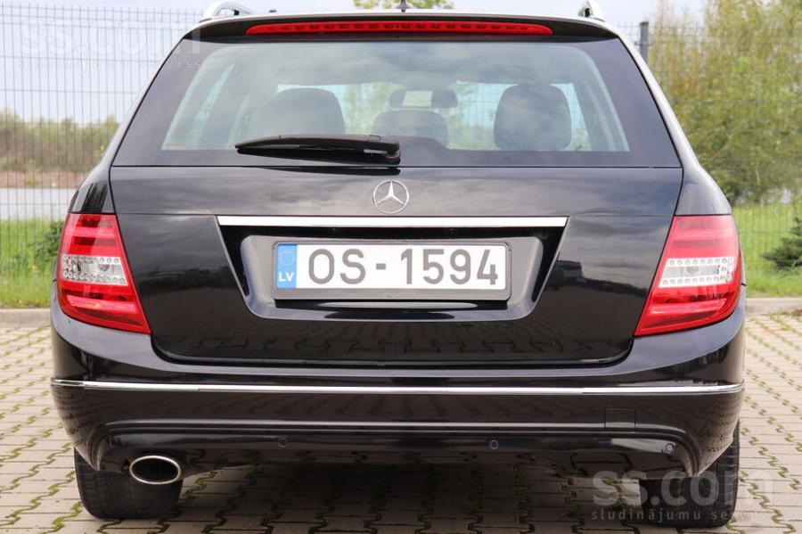 Black Mercedes-Benz c-220 2012 in Riga, with an engine capacity of 2.10 L and mileage of 0 thousand km for 5350 €, photo 10 on AUTOMOTO.COM.LV