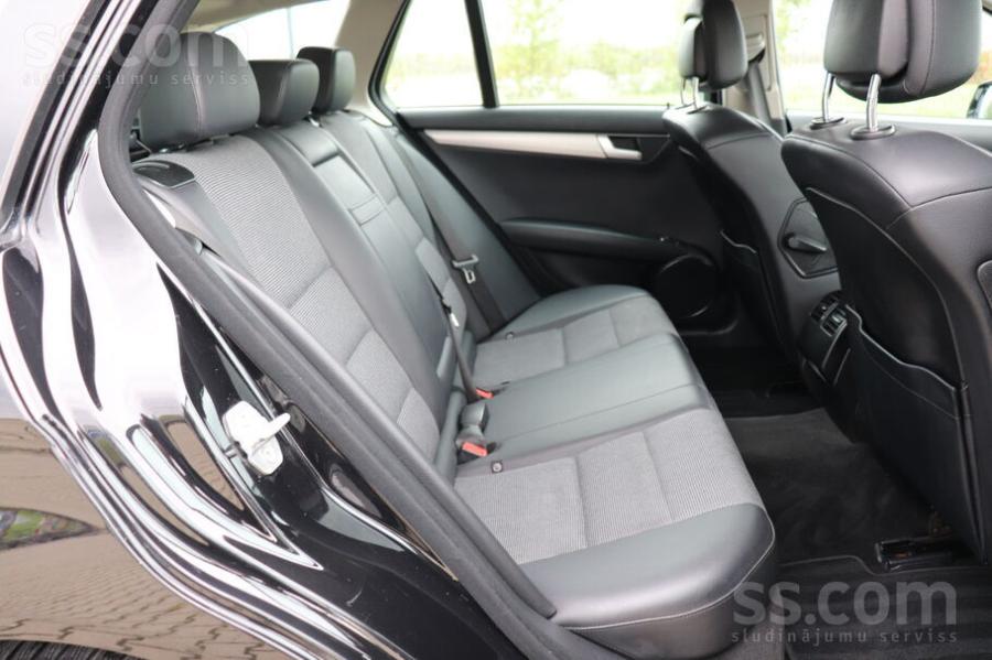 Black Mercedes-Benz c-220 2012 in Riga, with an engine capacity of 2.10 L and mileage of 0 thousand km for 5350 €, photo 20 on AUTOMOTO.COM.LV