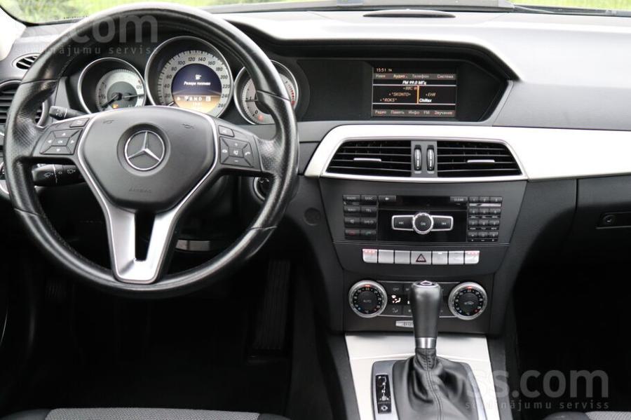 Black Mercedes-Benz c-220 2012 in Riga, with an engine capacity of 2.10 L and mileage of 0 thousand km for 5350 €, photo 24 on AUTOMOTO.COM.LV