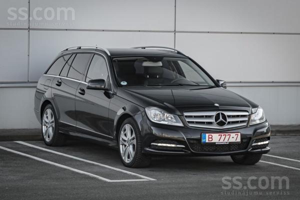 Black Mercedes-Benz c-220 2013 in Riga, with an engine capacity of 2.20 L and mileage of 311 thousand km for 6500 €, photo 3 on AUTOMOTO.COM.LV