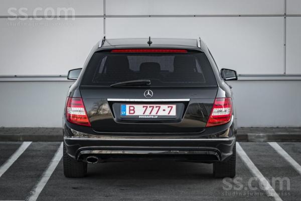 Black Mercedes-Benz c-220 2013 in Riga, with an engine capacity of 2.20 L and mileage of 311 thousand km for 6500 €, photo 5 on AUTOMOTO.COM.LV