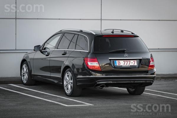 Black Mercedes-Benz c-220 2013 in Riga, with an engine capacity of 2.20 L and mileage of 311 thousand km for 6500 €, photo 6 on AUTOMOTO.COM.LV