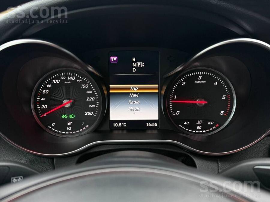 Черный Мерседес Ц 220 2014 в Рига, объемом двигателя 2.20 л и пробегом 358 тыс. км за 12490 €, фото 20 на AUTOMOTO.COM.LV