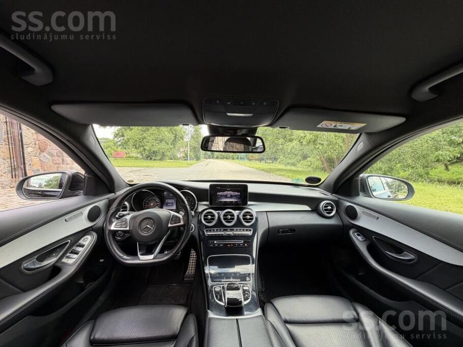 Black Mercedes-Benz c-220 2014 in Rezekne, with an engine capacity of 2.20 L and mileage of 289 thousand km for 10490 €, photo 9 on AUTOMOTO.COM.LV