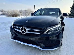 Black Mercedes-Benz c-220 2015 in Vilnius, with an engine capacity of 2.14 L and mileage of 300 thousand km for 9999 €, photo 3 on AUTOMOTO.COM.LV