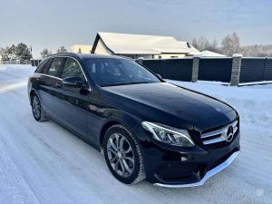 Black Mercedes-Benz c-220 2015 in Vilnius, with an engine capacity of 2.14 L and mileage of 300 thousand km for 9999 €, photo 6 on AUTOMOTO.COM.LV