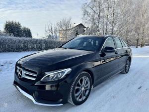 Black Mercedes-Benz c-220 2015 in Vilnius, with an engine capacity of 2.14 L and mileage of 300 thousand km for 9999 €, photo 9 on AUTOMOTO.COM.LV