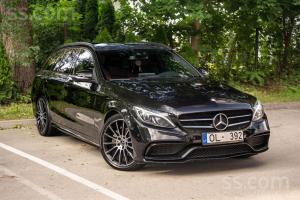 Black Mercedes-Benz c-220 2015 in Riga, with an engine capacity of 2.20 L and mileage of 276 thousand km for 13400 €, photo 5 on AUTOMOTO.COM.LV
