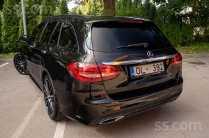 Black Mercedes-Benz c-220 2015 in Riga, with an engine capacity of 2.20 L and mileage of 276 thousand km for 13400 €, photo 8 on AUTOMOTO.COM.LV