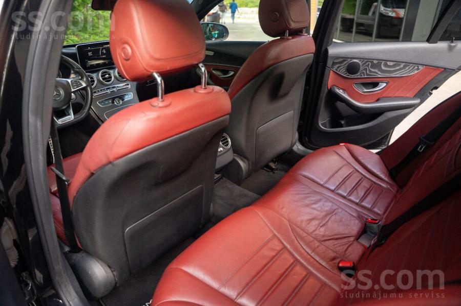 Black Mercedes-Benz c-220 2015 in Riga, with an engine capacity of 2.20 L and mileage of 276 thousand km for 13400 €, photo 14 on AUTOMOTO.COM.LV