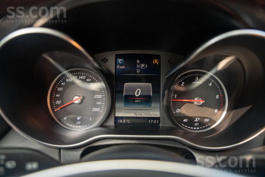 Black Mercedes-Benz c-220 2015 in Riga, with an engine capacity of 2.20 L and mileage of 276 thousand km for 13400 €, photo 20 on AUTOMOTO.COM.LV