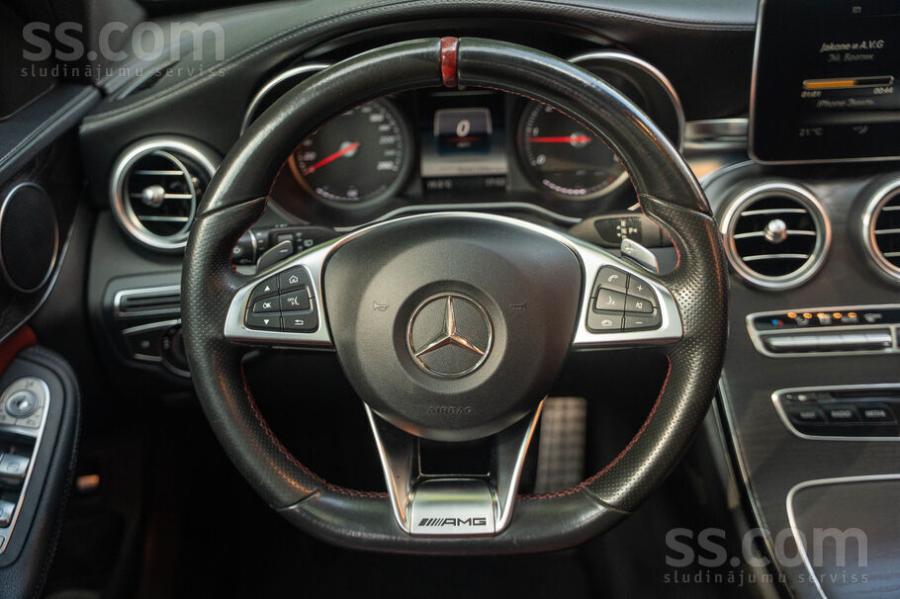 Black Mercedes-Benz c-220 2015 in Riga, with an engine capacity of 2.20 L and mileage of 276 thousand km for 13400 €, photo 24 on AUTOMOTO.COM.LV