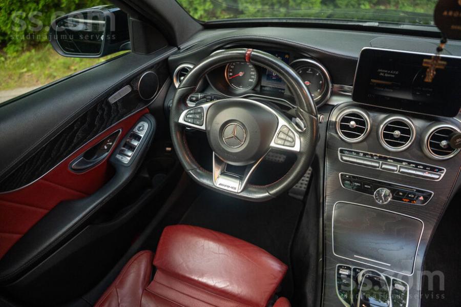 Black Mercedes-Benz c-220 2015 in Riga, with an engine capacity of 2.20 L and mileage of 276 thousand km for 13400 €, photo 25 on AUTOMOTO.COM.LV