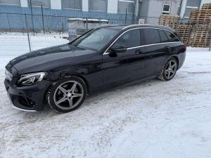 Black Mercedes-Benz c-220 2016 in Kaunas, with an engine capacity of 2.14 L and mileage of 167 thousand km for 9800 €, photo 4 on AUTOMOTO.COM.LV