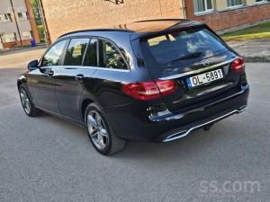 Черный Мерседес Ц 220 2016 в Екабпилс, объемом двигателя 2.20 л и пробегом 296 тыс. км за 11990 €, фото 9 на AUTOMOTO.COM.LV