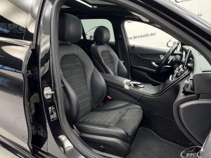 Black Mercedes-Benz c-220 2017 in Vilnius, with an engine capacity of 2.14 L and mileage of 195 thousand km for 13900 €, photo 8 on AUTOMOTO.COM.LV