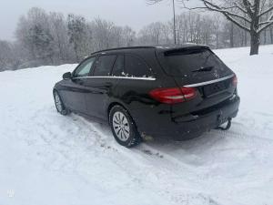 Black Mercedes-Benz c-220 2017 in Kaunas, with an engine capacity of 2.14 L and mileage of 295 thousand km for 11750 €, photo 15 on AUTOMOTO.COM.LV