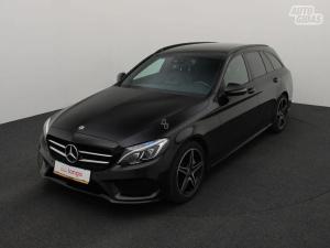Black Mercedes-Benz c-220 2017 in Vilnius, with an engine capacity of 2.10 L and mileage of 303 thousand km for 12599 €, photo  on AUTOMOTO.COM.LV