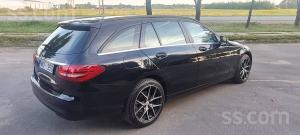 Black Mercedes-Benz c-220 2017 in Cesis, with an engine capacity of 2.20 L and mileage of 247 thousand km for 13900 €, photo 5 on AUTOMOTO.COM.LV