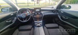 Black Mercedes-Benz c-220 2017 in Cesis, with an engine capacity of 2.20 L and mileage of 247 thousand km for 13900 €, photo 8 on AUTOMOTO.COM.LV