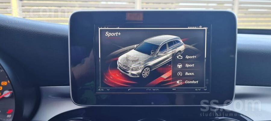 Black Mercedes-Benz c-220 2017 in Cesis, with an engine capacity of 2.20 L and mileage of 247 thousand km for 13900 €, photo 14 on AUTOMOTO.COM.LV