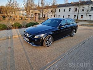Black Mercedes-Benz c-220 2017 in Riga, with an engine capacity of 2.10 L and mileage of 220 thousand km for 11000 €, photo  on AUTOMOTO.COM.LV