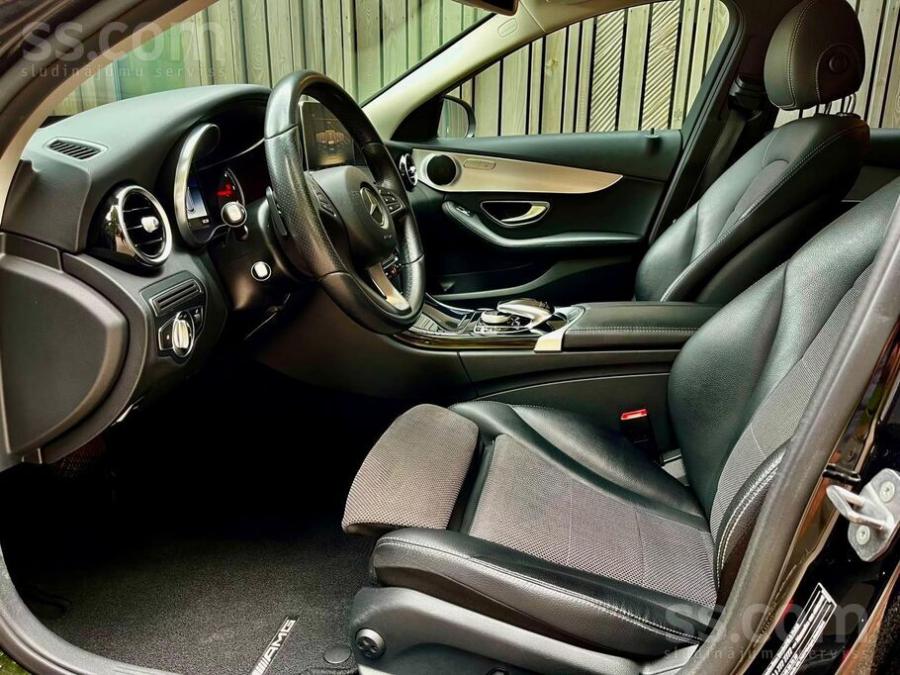Melns Mercedes-Benz c-220 2017 Valmiera, ar dzinēja tilpumu 2.20 L un nobraukumu 279 tūkst. km par 12950 €, foto 7 vietnē AUTOMOTO.COM.LV