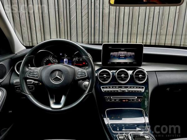 Melns Mercedes-Benz c-220 2017 Valmiera, ar dzinēja tilpumu 2.20 L un nobraukumu 279 tūkst. km par 12950 €, foto 7 vietnē AUTOMOTO.COM.LV