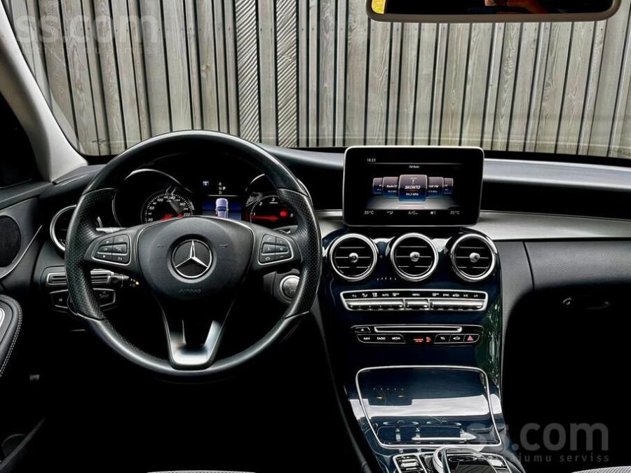 Melns Mercedes-Benz c-220 2017 Valmiera, ar dzinēja tilpumu 2.20 L un nobraukumu 279 tūkst. km par 12950 €, foto 8 vietnē AUTOMOTO.COM.LV