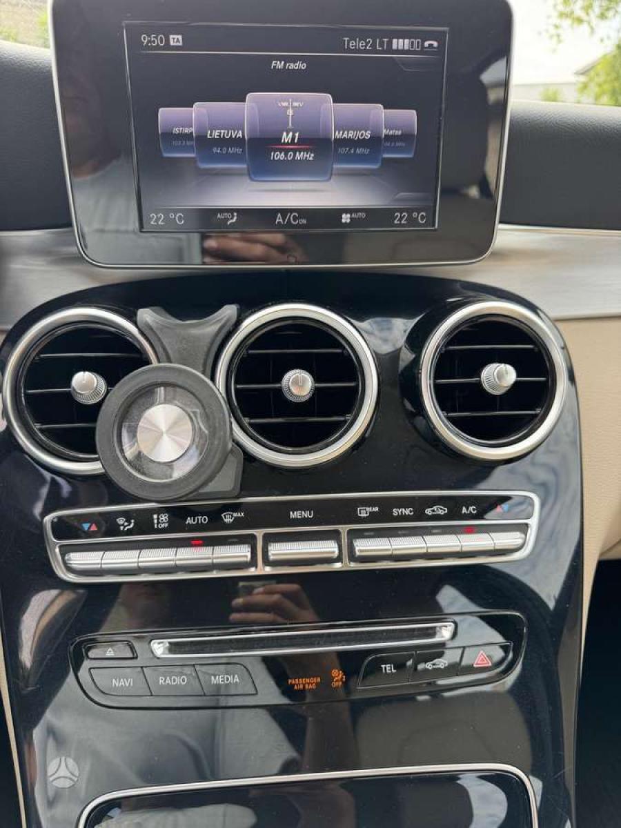 Черный Мерседес Ц 220 2017 в Алитус, объемом двигателя 0.00 л и пробегом 229 тыс. км за 13000 €, фото 20 на AUTOMOTO.COM.LV