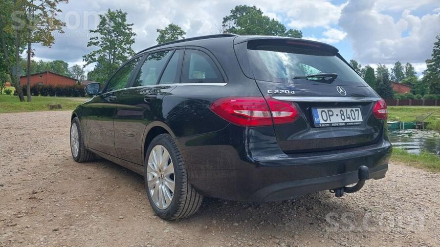 Melns Mercedes-Benz c-220 2017 Alūksne, ar dzinēja tilpumu 2.20 L un nobraukumu 0 tūkst. km par 9700 €, foto 8 vietnē AUTOMOTO.COM.LV