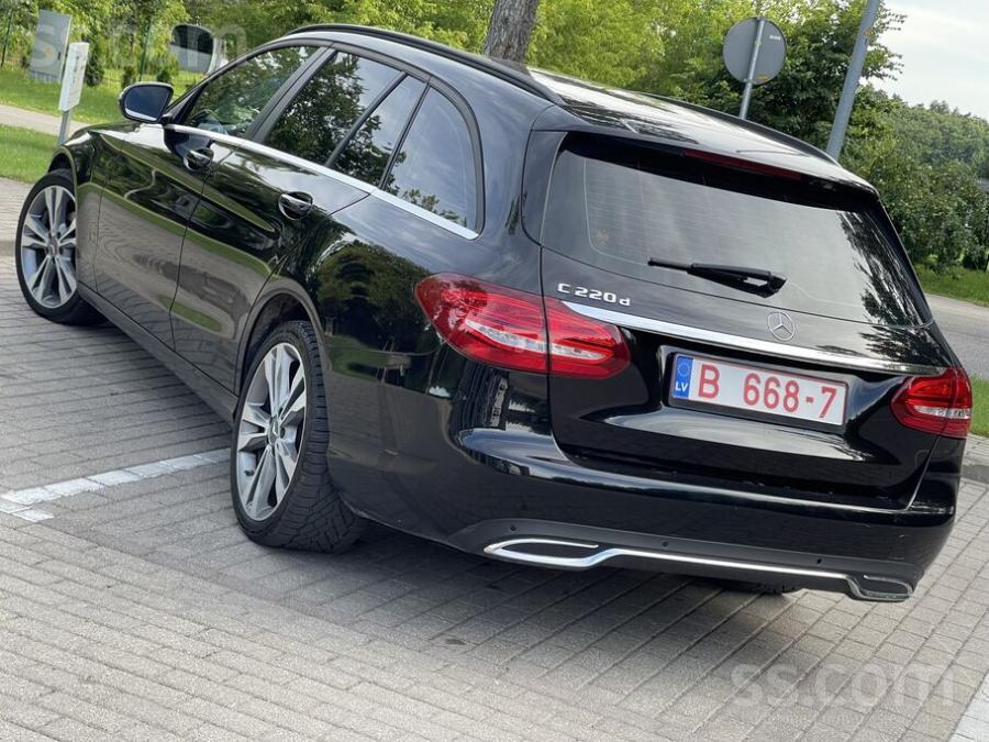 Melns Mercedes-Benz c-220 2017 Jūrmala, ar dzinēja tilpumu 2.20 L un nobraukumu 0 tūkst. km par 11450 €, foto 3 vietnē AUTOMOTO.COM.LV