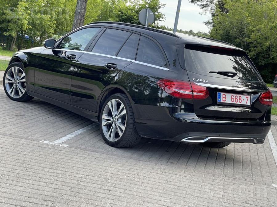 Melns Mercedes-Benz c-220 2017 Jūrmala, ar dzinēja tilpumu 2.20 L un nobraukumu 0 tūkst. km par 11450 €, foto 14 vietnē AUTOMOTO.COM.LV