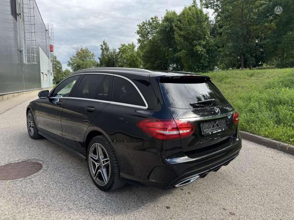 Black Mercedes-Benz c-220 2017 in Alytus, with an engine capacity of 2.20 L and mileage of 324 thousand km for 9950 €, photo 3 on AUTOMOTO.COM.LV