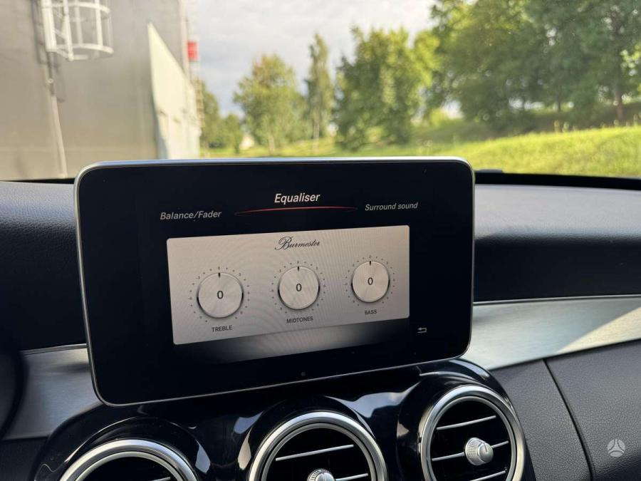 Black Mercedes-Benz c-220 2017 in Alytus, with an engine capacity of 2.20 L and mileage of 324 thousand km for 9950 €, photo 17 on AUTOMOTO.COM.LV