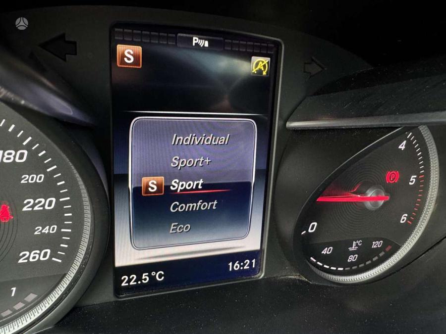 Black Mercedes-Benz c-220 2017 in Alytus, with an engine capacity of 2.20 L and mileage of 324 thousand km for 9950 €, photo 18 on AUTOMOTO.COM.LV
